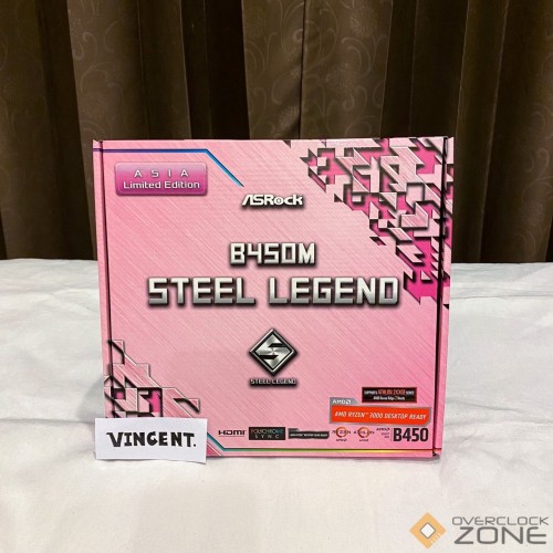 (AM4) ASROCK B450M STEEL LEGEND PINK EDITION - Overclockzone.com ชุมชน ...