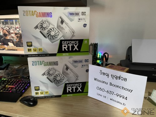 LHR-ZOTAC GAMING GEFORCE RTX 3070 TWIN EDGE OC WHITE EDITION - Overclockzone.com ชุมชนคนไอที ที่ ...