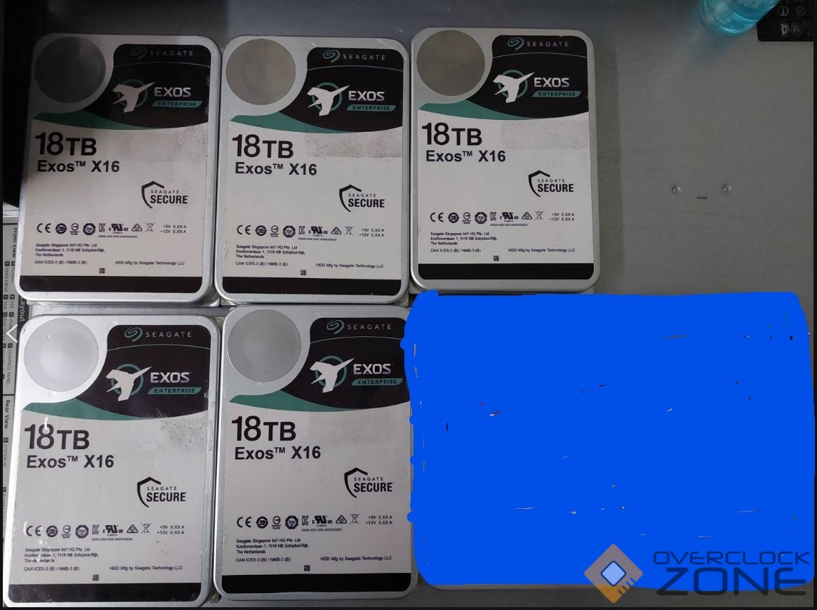 HDD 18TB Seagate Exos มือสองสภาพดี ไม่สี ไม่แบด 5 ลูก 8990 - Overclockzone.com ชุมชนคนไอที ที่ ...