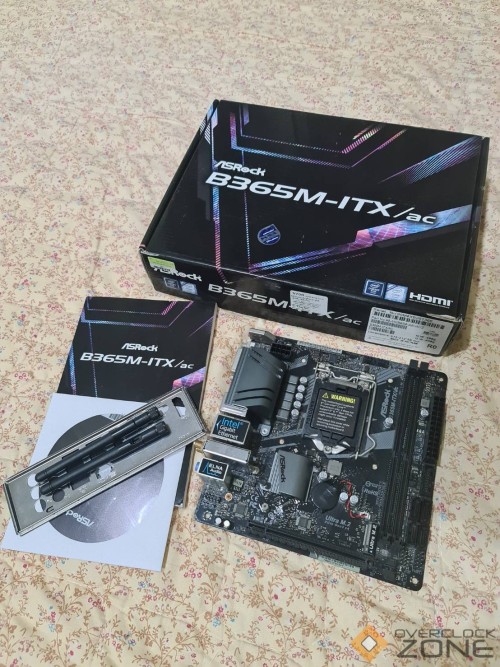 I7-8700 + MB Asrock B365M-ITX/ac - Overclockzone.com ชุมชนคนไอที ที่ใหญ่ที่สุดในเมืองไทย