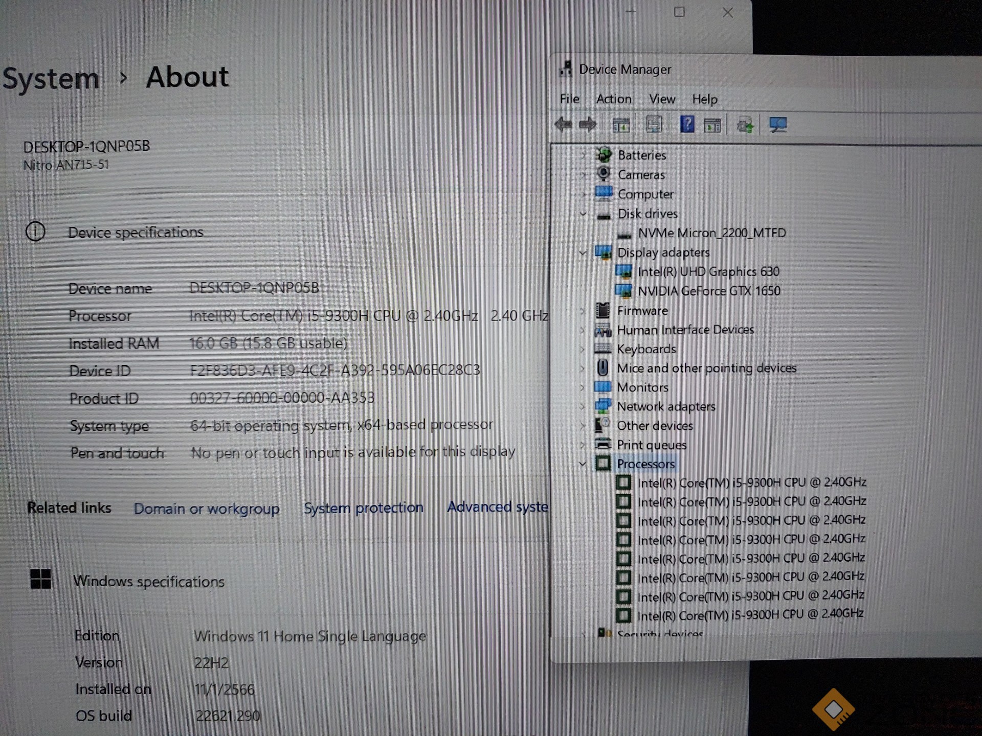 ACER NITRO 7 แรม 16 ประกันศูนย์ ราคา 13,900.- - Overclockzone.com ชุมชนคนไอที ที่ใหญ่ที่สุดใน ...